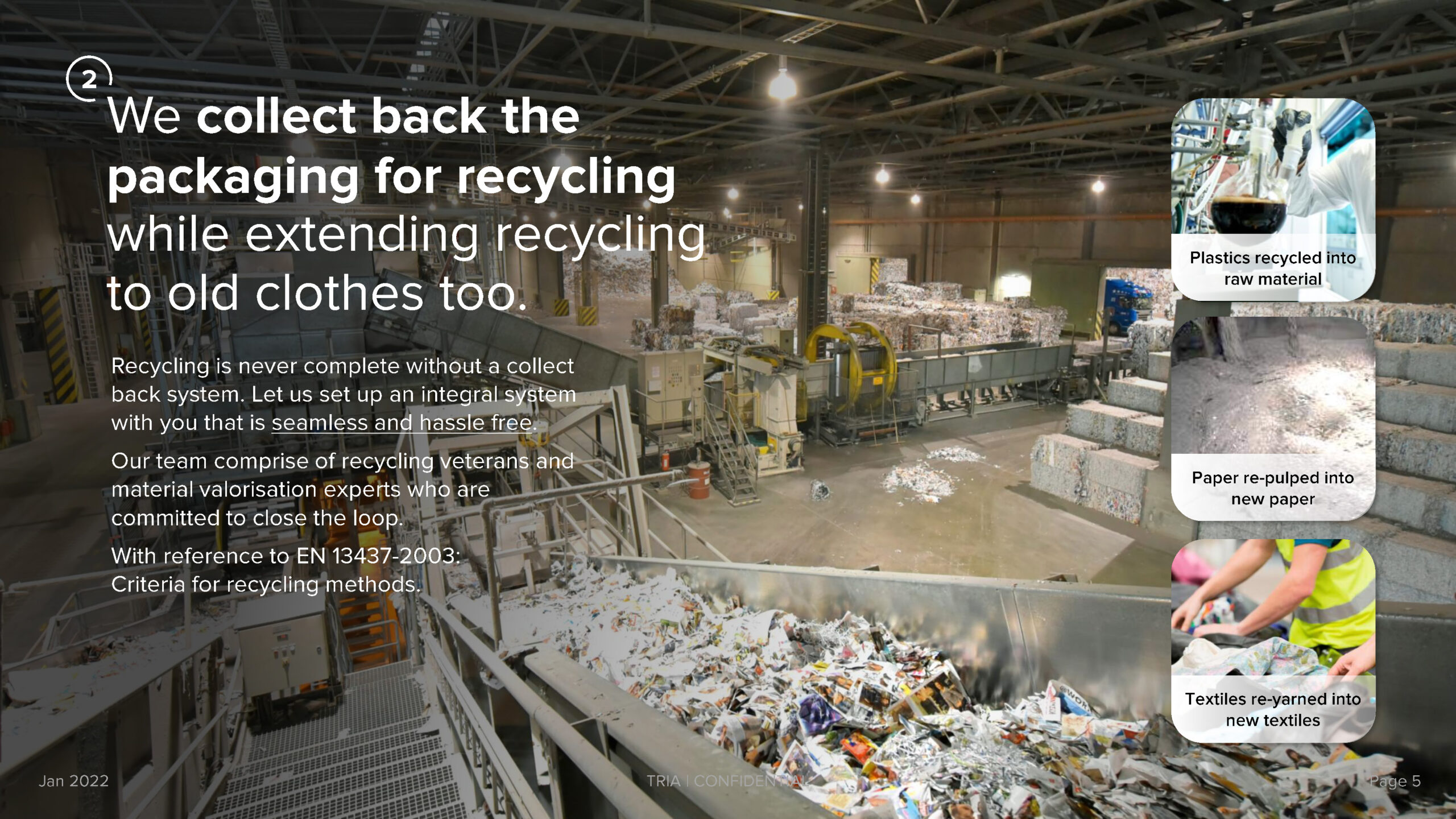 Launch of Design-for-Recycling (DFR) Programme - TRIA - close-the-loop ...