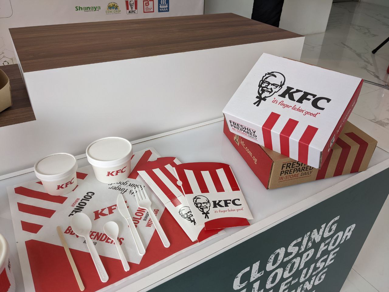 Mothership | KFC to use plant-based packaging - TRIA - close-the-loop ...